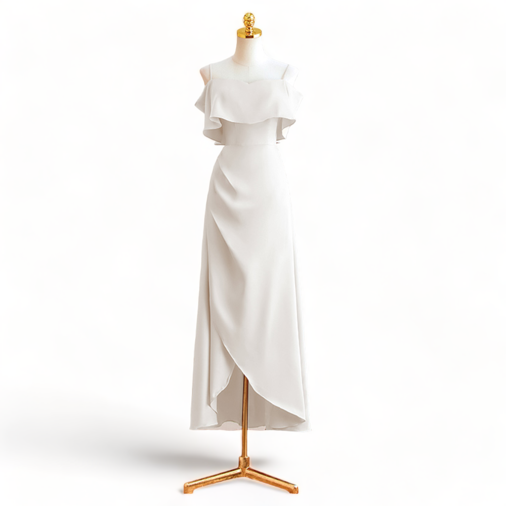Plus Size White Off Shoulder Midi Dress Hello Curve