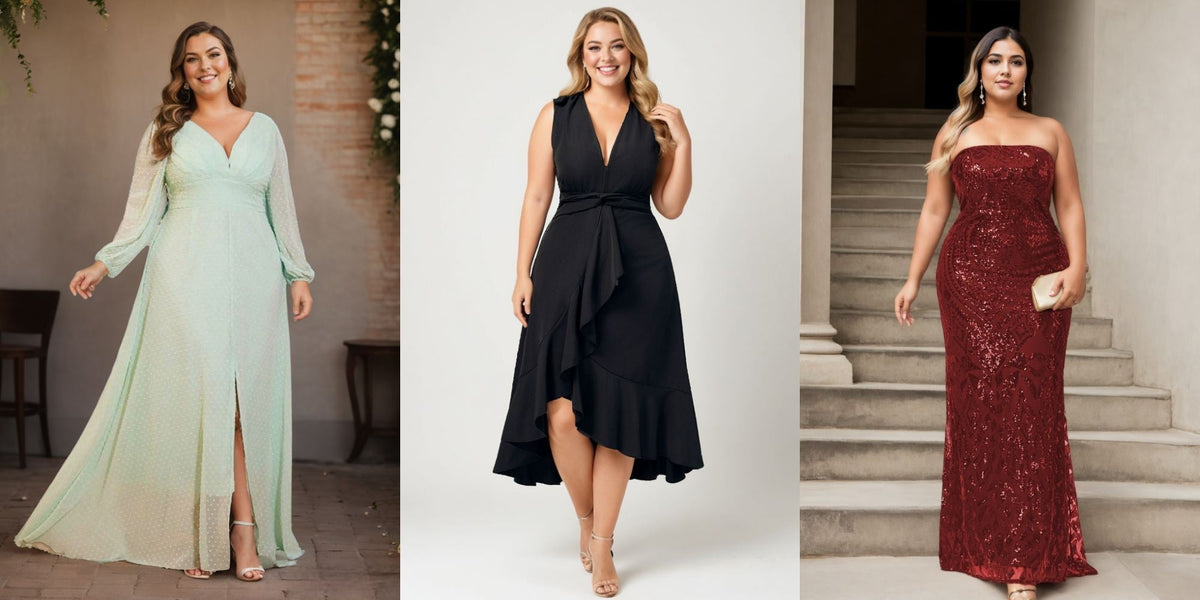 Best Colours for Plus Size Formal Dresses (That Make You Look and Fee ...
