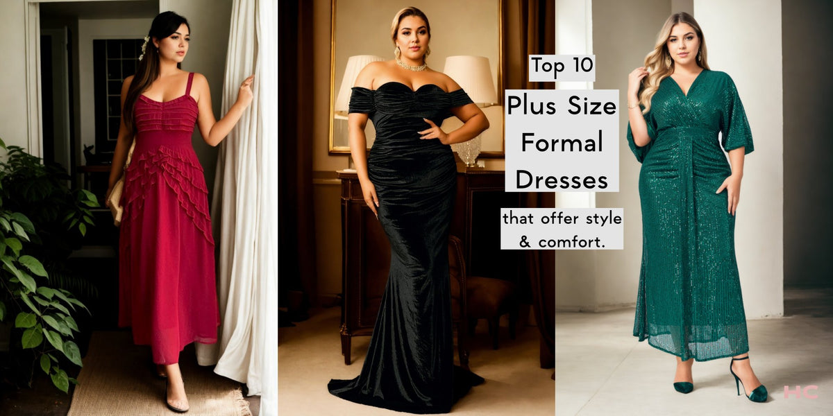 Top 10 Plus Size Formal Dresses That Offer Style and Comfort– Hello Curve