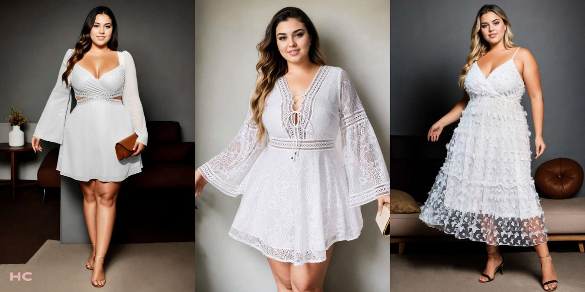 Style Decode: Why Do Plus Size Women Love White Dresses?– Hello Curve