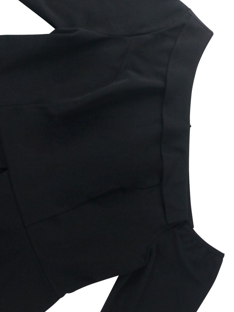 Anya Plus Size Black Blouse and Gold Skirt Formal Wear Set– Hello Curve