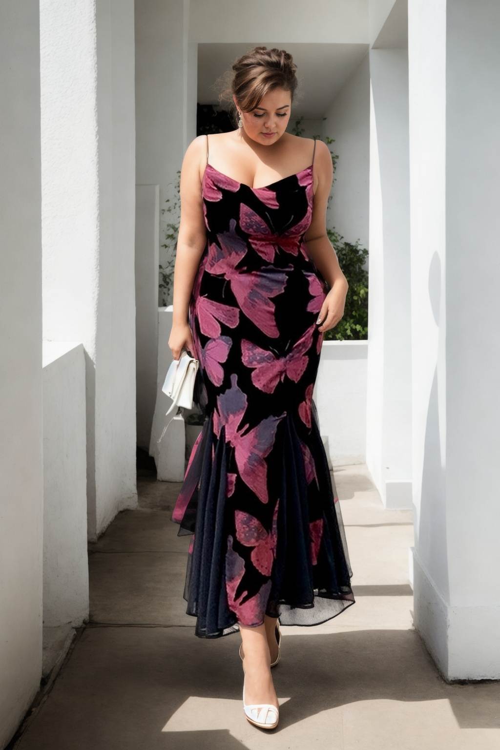 Melyne Plus Size Butterfly Fairy Dress– Hello Curve