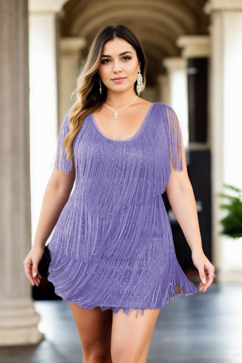 Cordelia Plus Size Gatsby Flapper Dress– Hello Curve