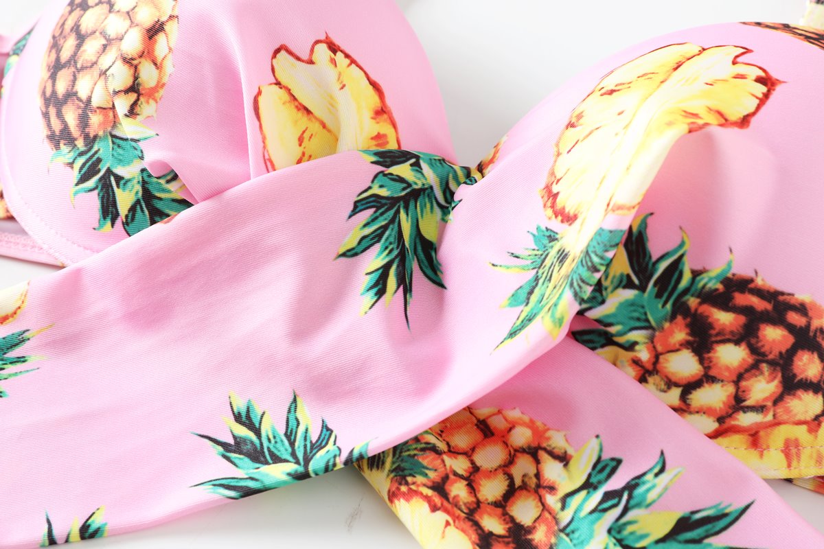 Karla Plus Size Pineapples Bikini– Hello Curve