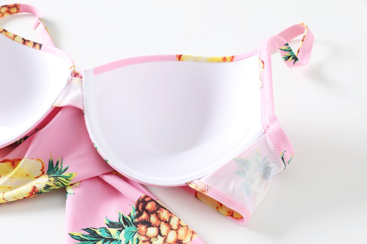 Karla Plus Size Pineapples Bikini– Hello Curve