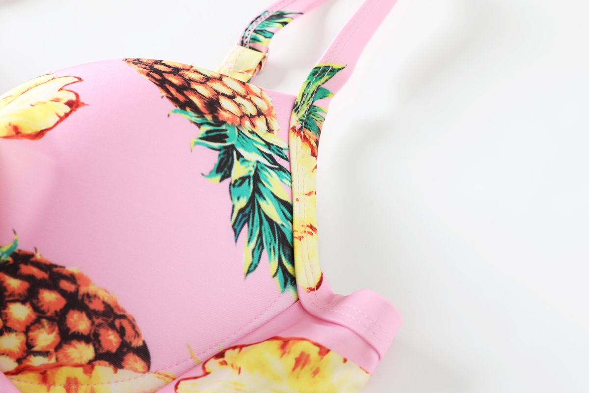 Karla Plus Size Pineapples Bikini– Hello Curve