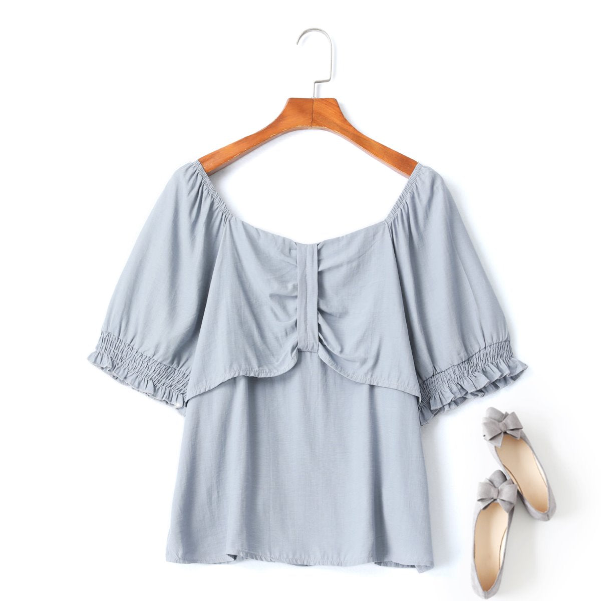 Melissa Plus Size Ribbon Top– Hello Curve