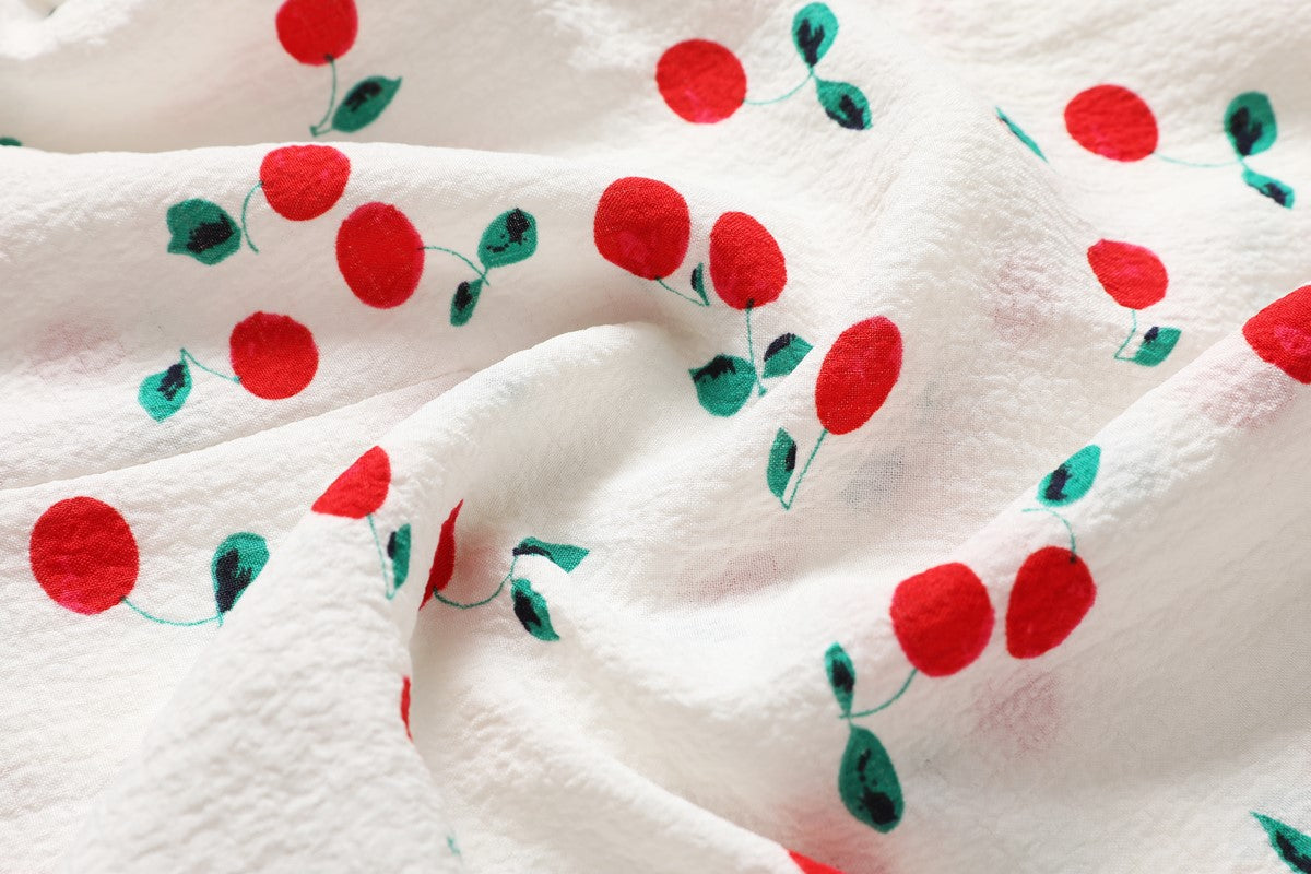 Kayla Plus Size Cherry Square Neck Blouse– Hello Curve