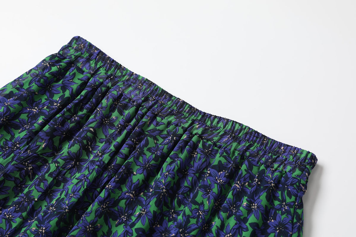 Rachel Plus Size Floral Midi Skirt– Hello Curve