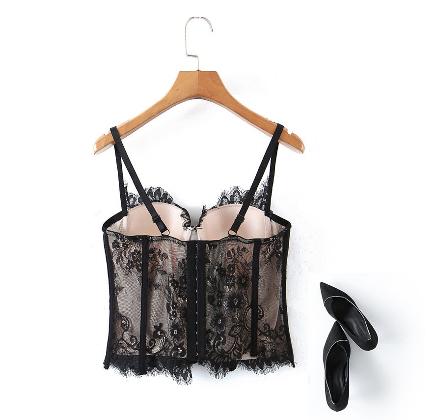 Plus Size Lace Bustier Top– Hello Curve