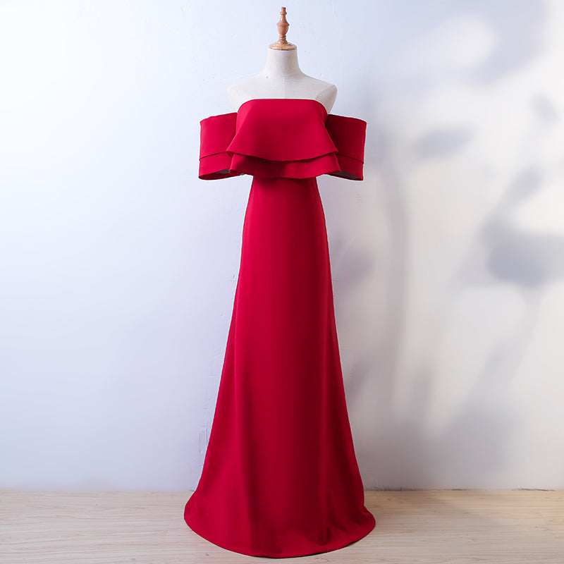Plus Size Off Shoulder Gown– Hello Curve