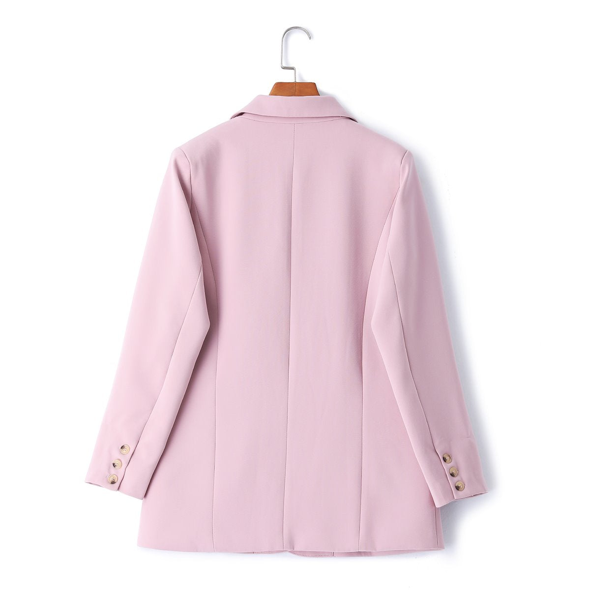 Brittany Plus Size Pink Blazer– Hello Curve