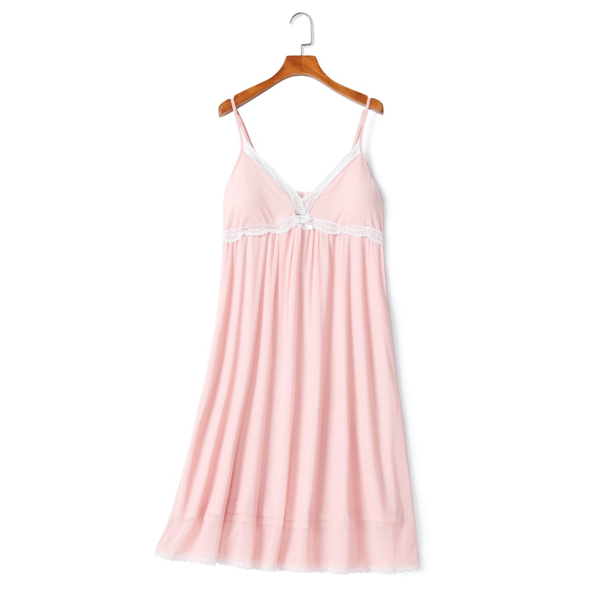 Hallie Plus Size Pink Lingerie Dress with Bra Pads– Hello Curve