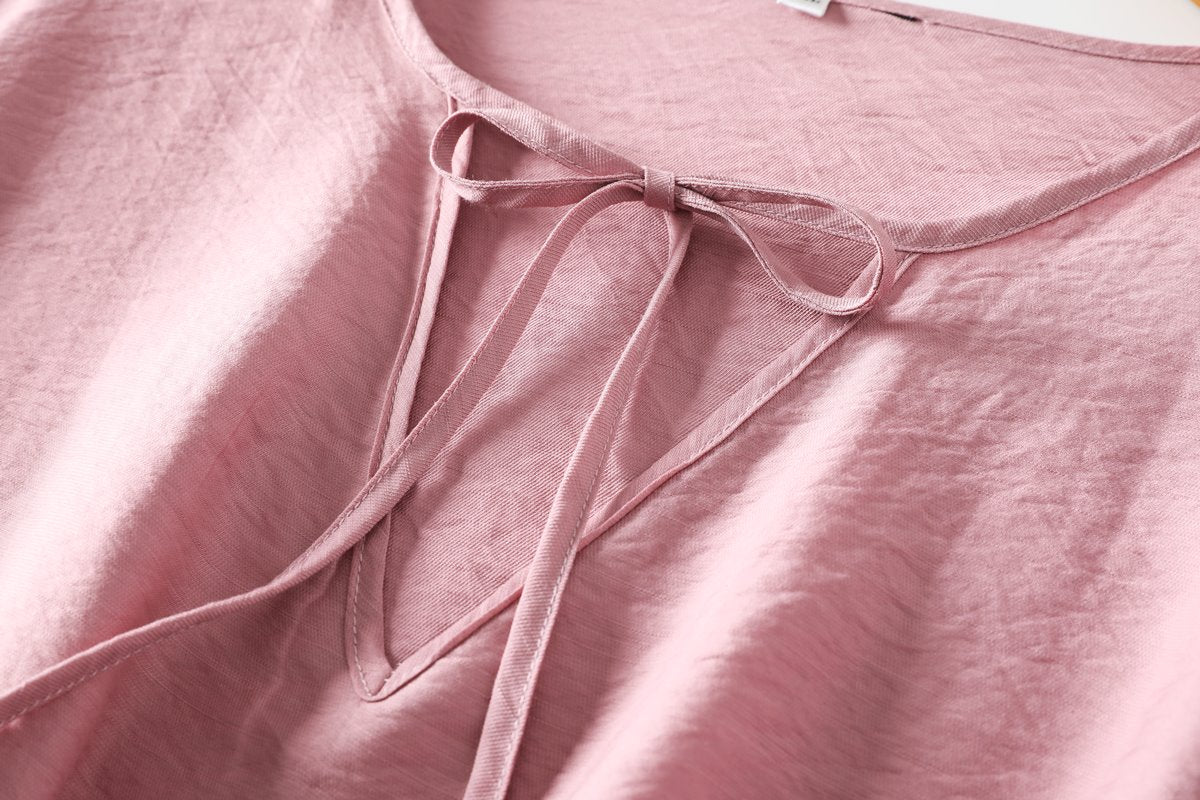 Plus Size Pink Long Sleeve Dress– Hello Curve