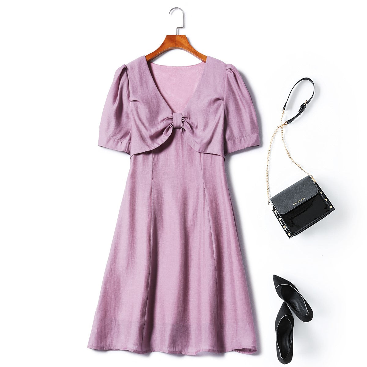 Plus Size Ribbon Dress– Hello Curve