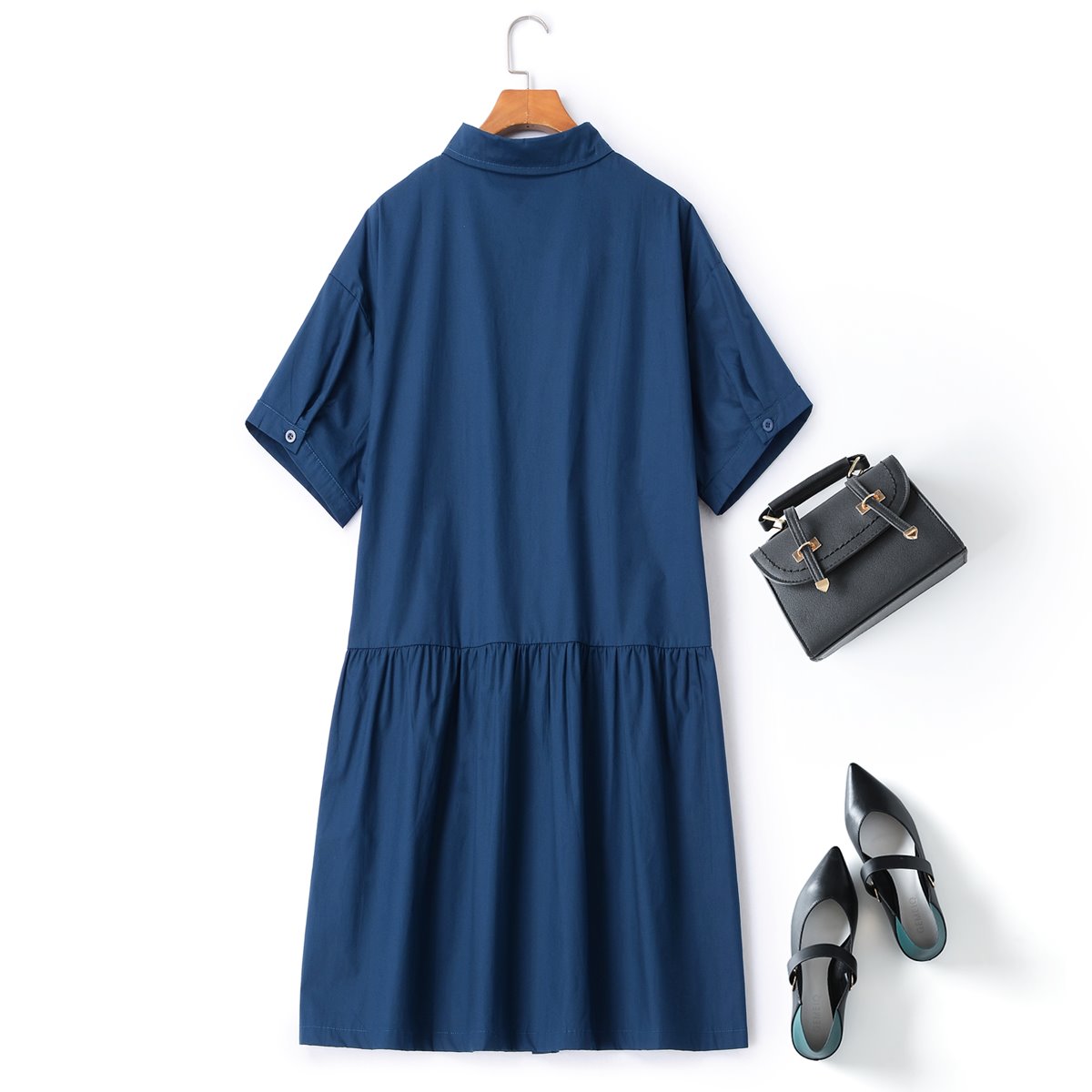 Jacqueline Plus Size Shirt Dress– Hello Curve