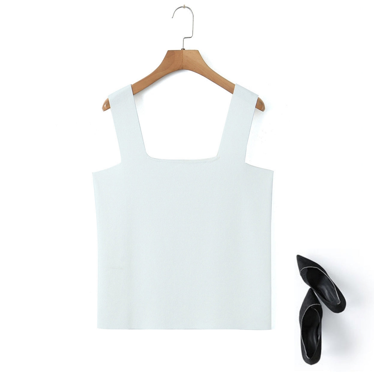 Plus Size Square Neck Crop Top– Hello Curve