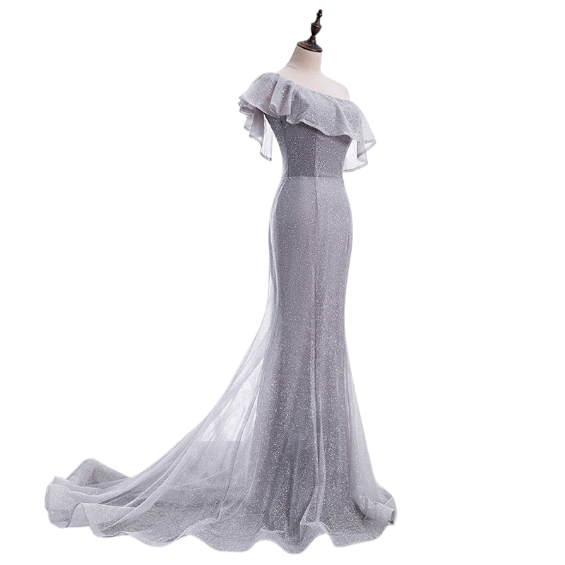 Plus Size Toga Evening Dress– Hello Curve