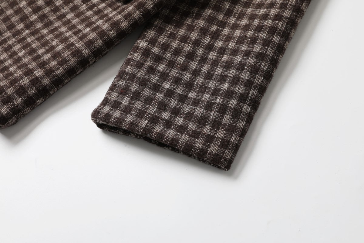 Palmer Plus Size Tweed Blazer with Mini Bag– Hello Curve