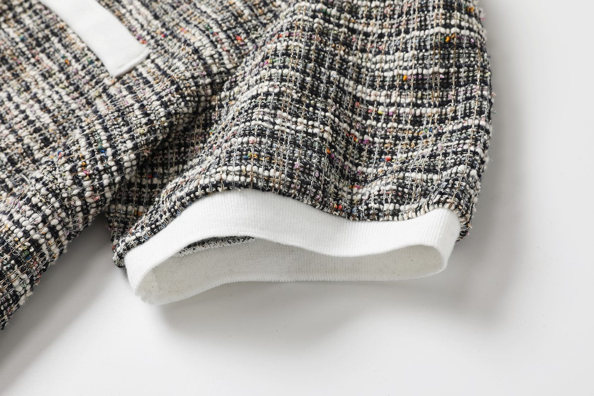 Vanessa Plus Size Tweed Shift Dress– Hello Curve