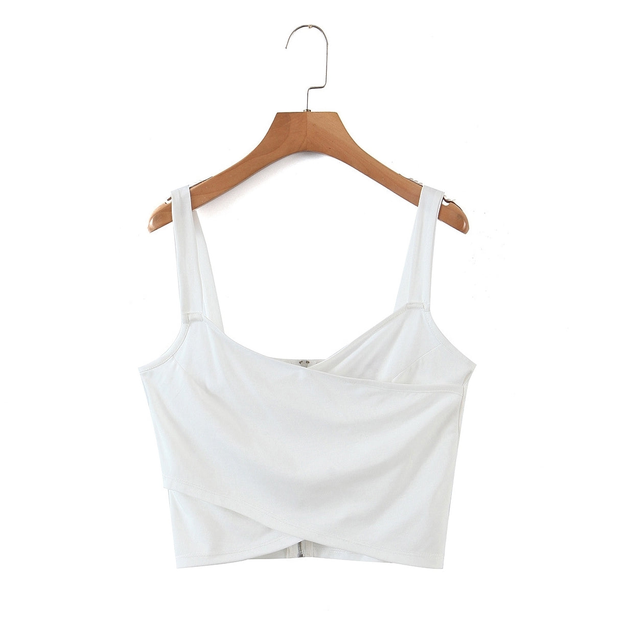 Plus Size Wrap Crop Top– Hello Curve