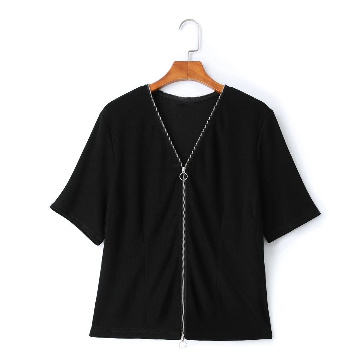 Myra Plus Size Zipper Top– Hello Curve